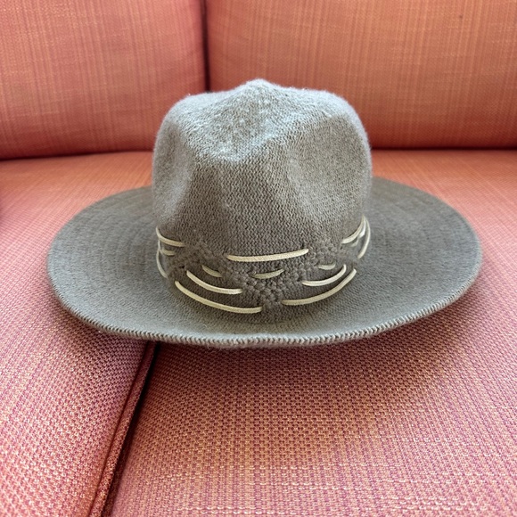 Anthropologie | Accessories | Anthropologie Wool Blend Floppy Hat With ...